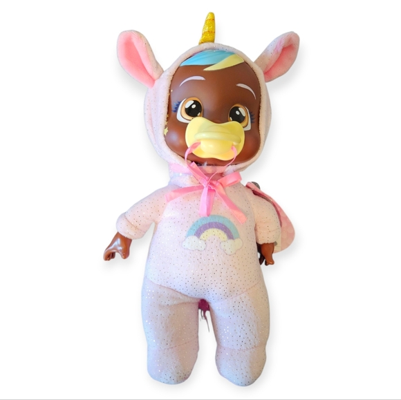 Toys | Cry Babies Tiny Cuddles Doll Rainbow Unicorn | Poshmark